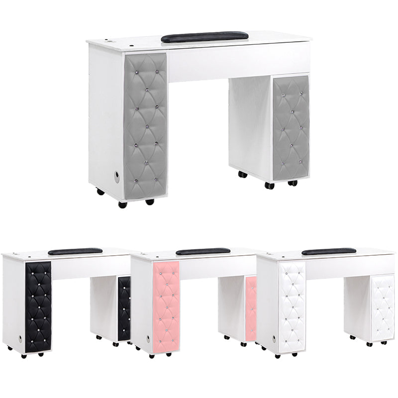 Drexel Tufted Nail Table - OvationSpas — Ovation Spas