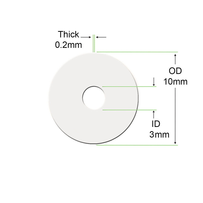 UP-200 Teflon Washer - KUPA Drill Handpiece Parts - OvationSpas ...