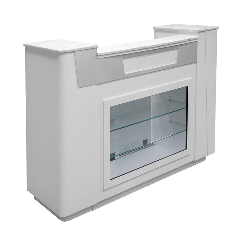 Sonoma Display Reception Desk — Ovation Spas