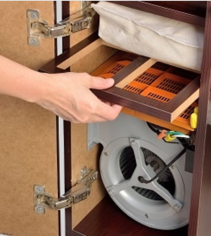 Vented System Double Nail Table — Ovation Spas